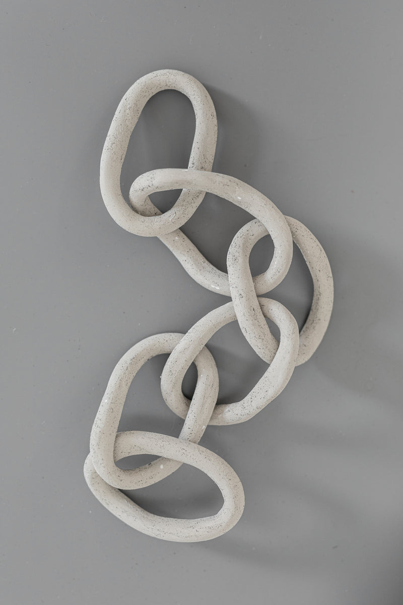 Neutral Stone Link Chain – Liiraven Home